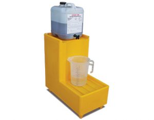 Polyethylene bunded decant stand - 40L - WSSA