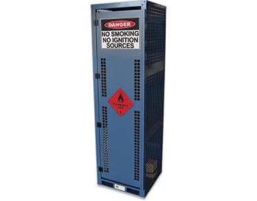 Secure High Pressure Gas Cylinder Cage for 4 Bottles | WSSA